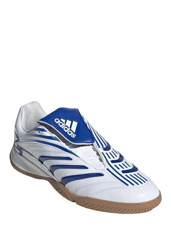 Adidas Predator Sala Shoes - Cloud White / Royal Blue / Gum