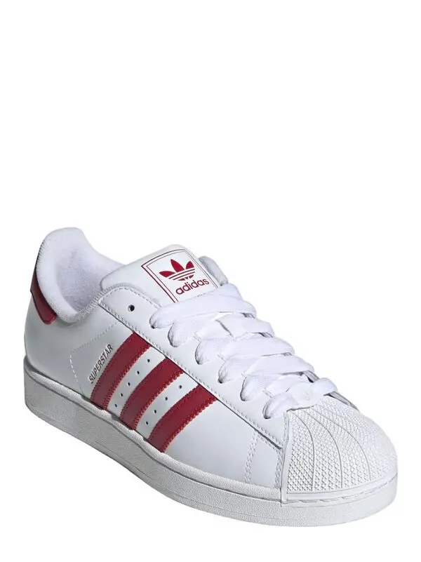Adidas Superstar Ii Sneakers - Cloud White / Team Victory Red / Cloud White