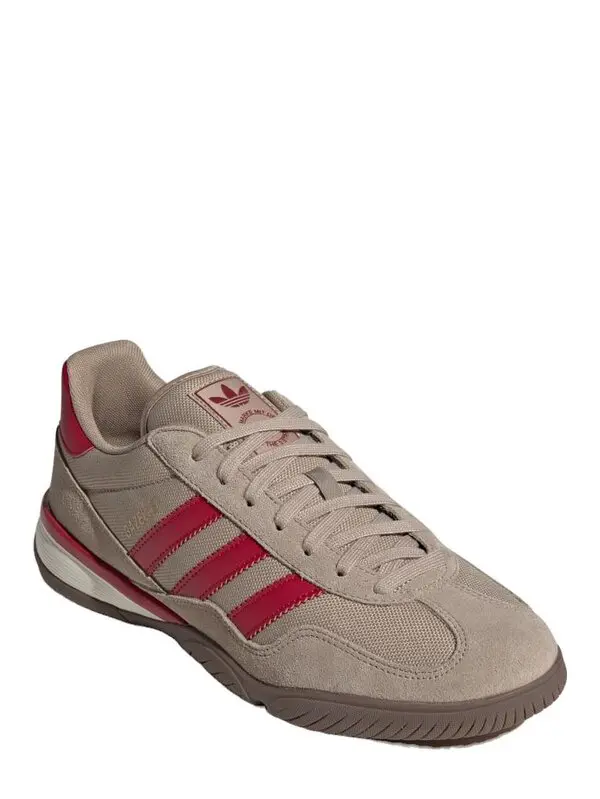 Adidas Gazelle Sala Shoes - Trace Khaki / Team Victory Red / Gum