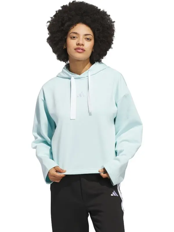 Adidas Fleece 3-stripe Hoodie - Halo Mint