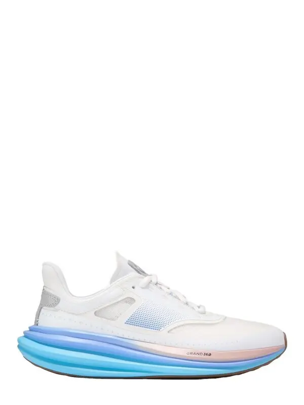 Cole Haan Riginalgrand Quadstar Running Sneakers - White-harbor Mist-sky Blue