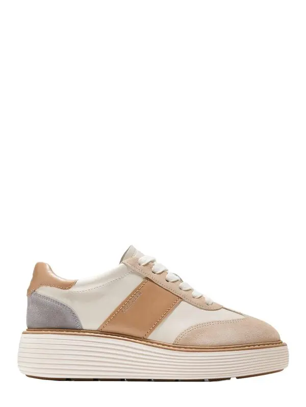Cole Haan Riginalgrand Max Platform Sneakers - Ivory-sesame-frost Gray