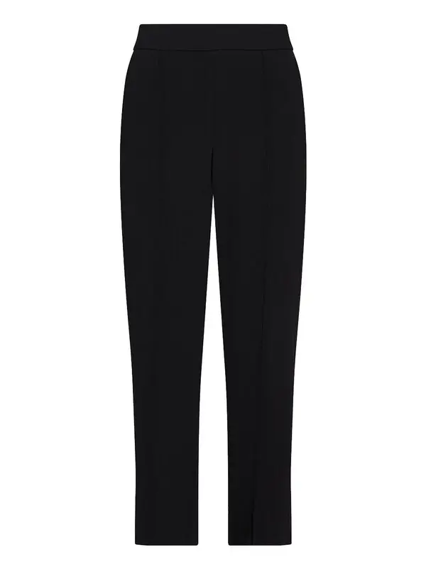 Vince Crepe Tapered Pants - Black