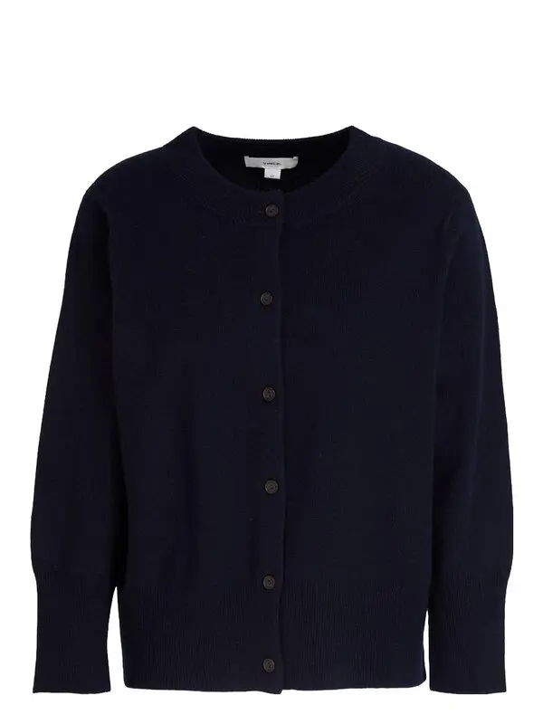 Vince Wool-blend Cardigan - Navy