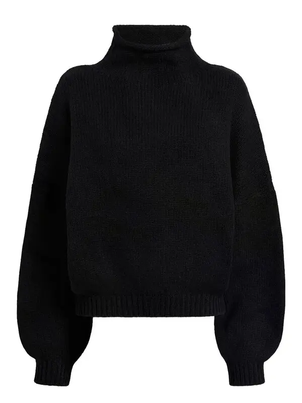 Khaite Juniper Cashmere Sweater - Black