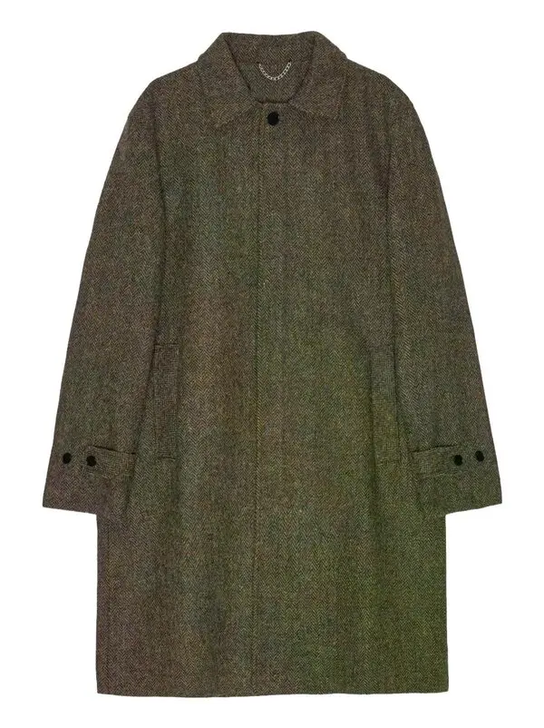 PALMES Cedric Wool Coat - Brown
