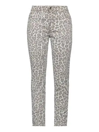 BLUGIRL Tapered Leopard-print Pants - Beige