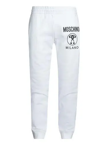Moschino Couture Pants Size Organic Cotton - White