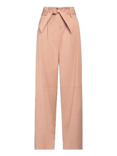 Pinko Wide-leg High-waisted Pants - Beige
