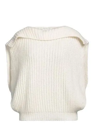 Fabiana Filippi Knitted Sweater - White