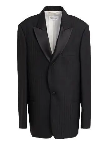 MAISON MARGIELA Single-breasted Blazer - Black