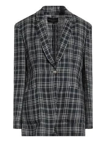 Fabiana Filippi Woven Tartan Blazer - Blue