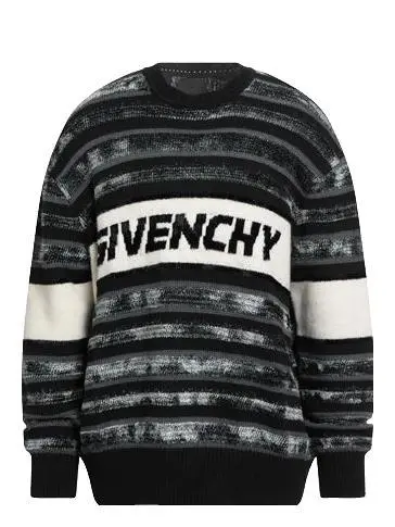 Givenchy Intarsia-knit Sweater - Grey