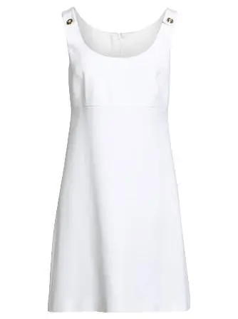 Versace Mini Flared Dress - White