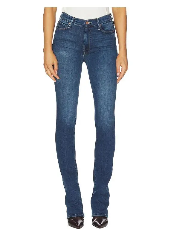 MOTHER High Waisted Runaway Jeans - Start Your Engines!