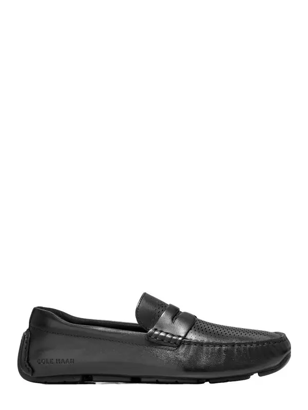 Cole Haan Grand Laser Penny Driver - Black
