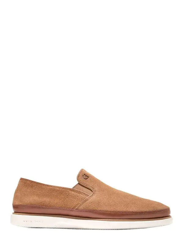 Cole Haan Grandprø Strawspoint Twin Gore Loafers - Golden Toffee-dark Sequoia