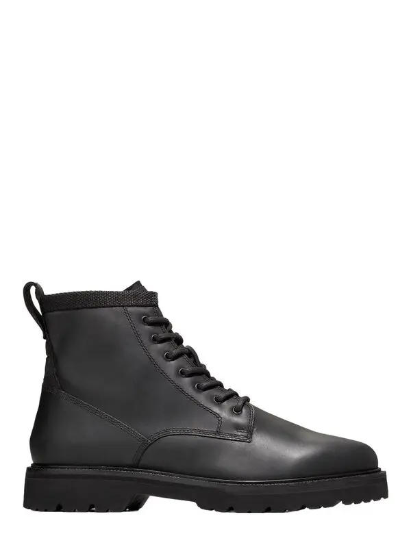 Cole Haan American Classics Plain Toe Waterproof Boots - Black
