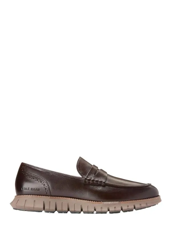 Cole Haan Zerøgrand Remastered Penny Loafers - Dark Chocolate-irish Coffee