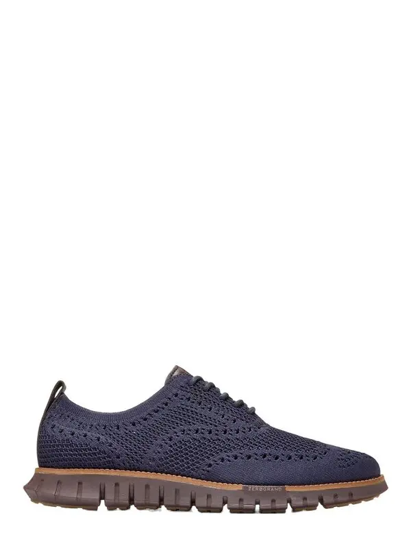 Cole Haan Zerøgrand Remastered Stitchlite™ Wingtip Oxfords - Midnight Moon-dark Natural