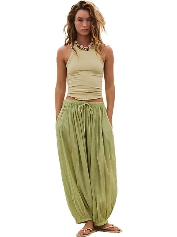 Free People Playa Party Balloon Pants - Margarita Mix