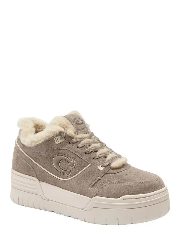 COACH Soho Platform Sneakers - Chalk/grey Birch