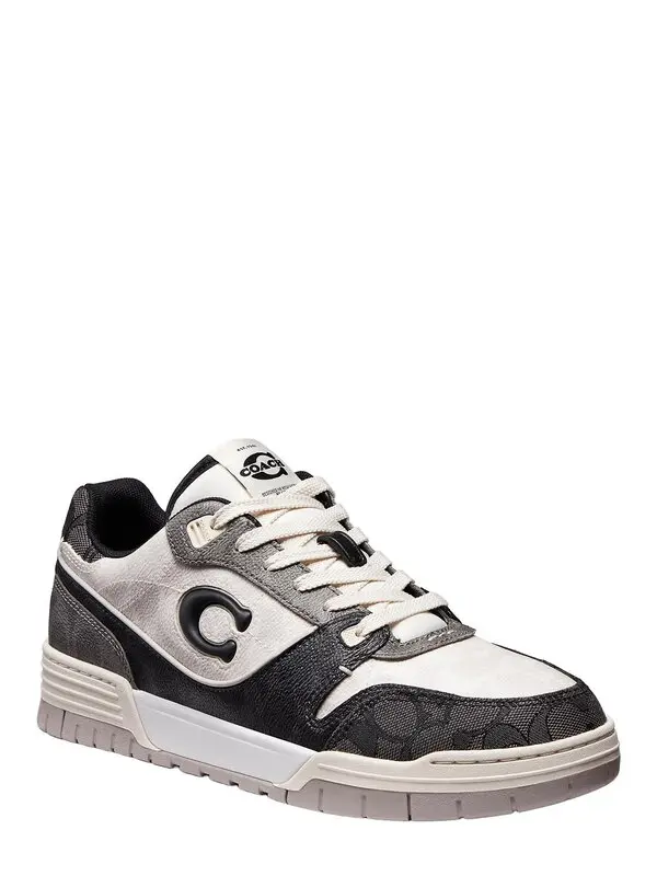 COACH Soho Signature Sneakers - Black/chalk