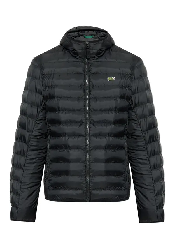 Lacoste Quilted Down Jacket - Black
