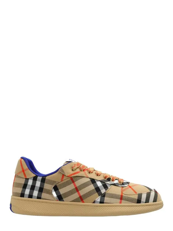 Burberry Printed Sneakers - Beige