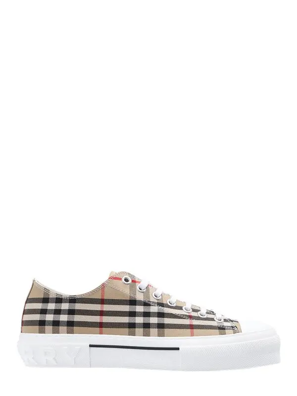 Burberry Vintage Check Sneakers - Beige
