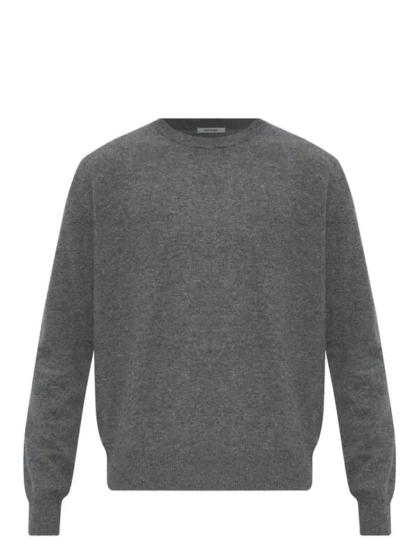 ENTIRE STUDIOS Wool-cashmere Crew Neck Sweater - Grey