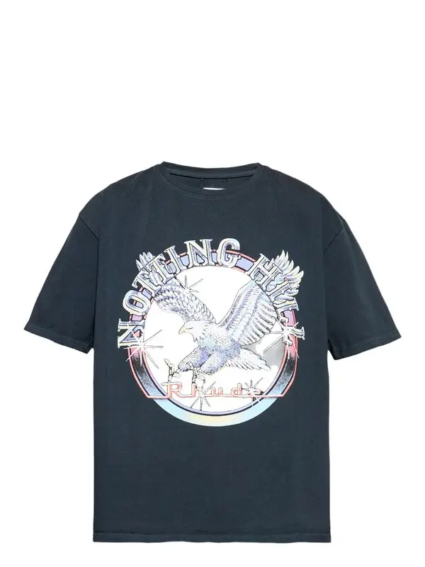 Rhude T-shirt With Colorful Print - Black