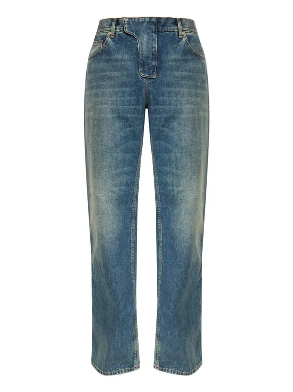 Balmain Straight-leg Jeans - Blue