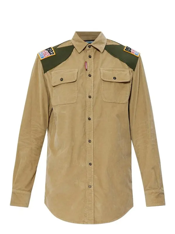 Dsquared2 X Bettter Corduroy Shirt - Beige