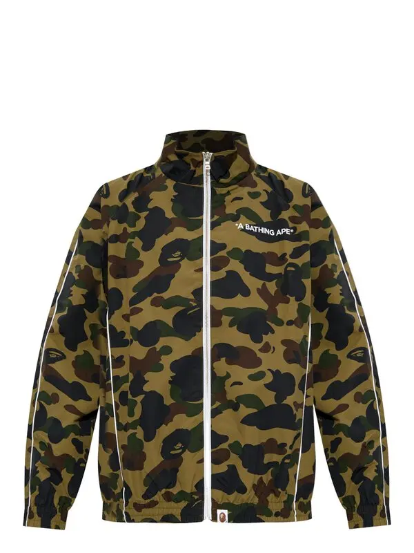 A BATHING APE Camouflage Light Jacket - Green