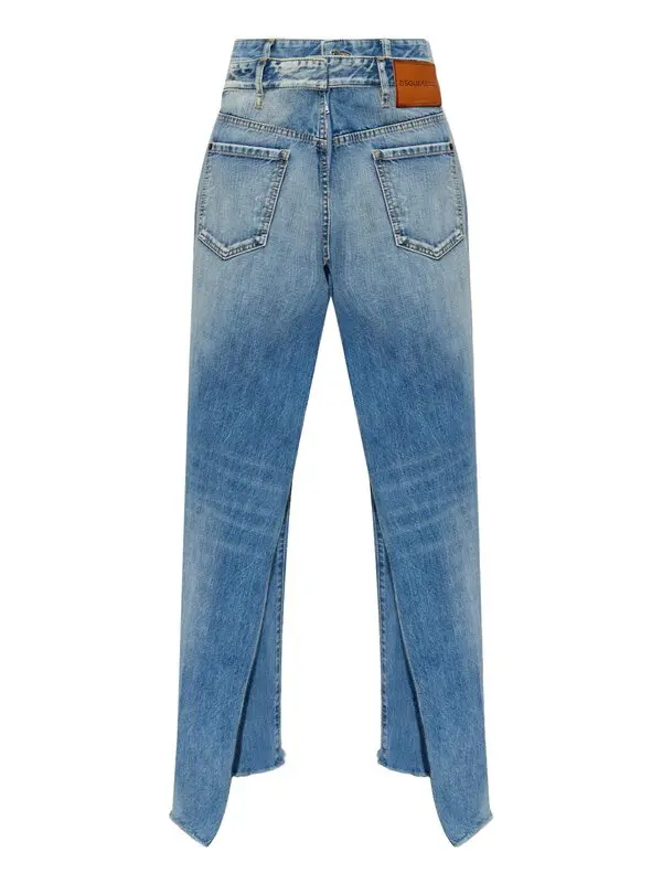Dsquared2 X Bettter Split Leg Jeans - Blue