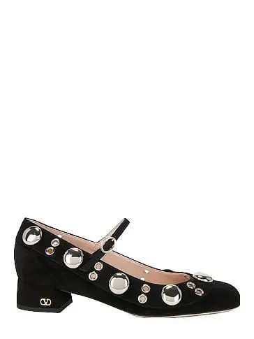 Valentino Garavani Nellcote Ballerina Pump - Nero