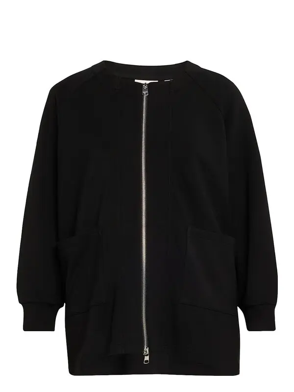 Varley Augusta Oversized Longline Jacket - Black