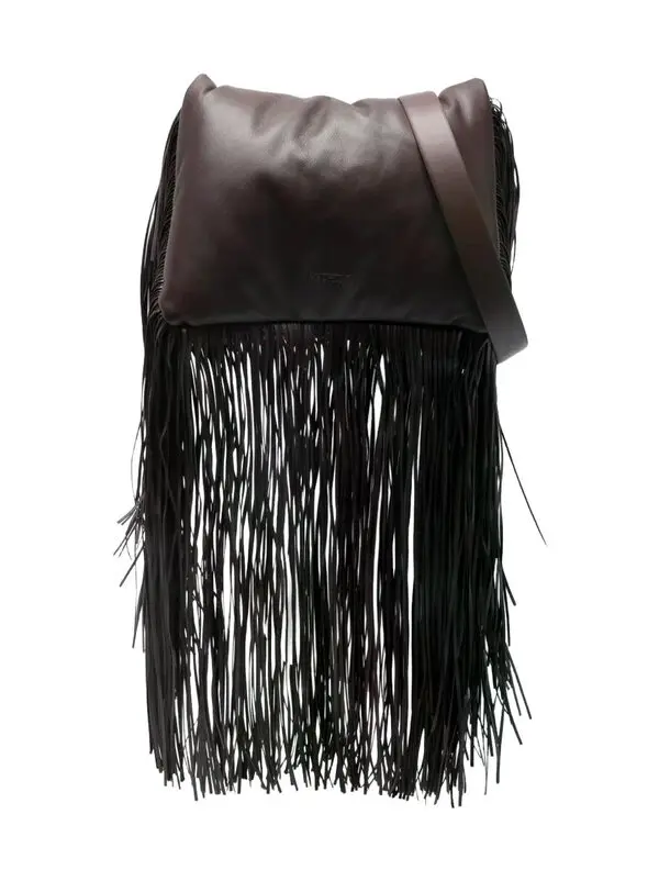 Sportmax Fringed Tote Bag - Brown