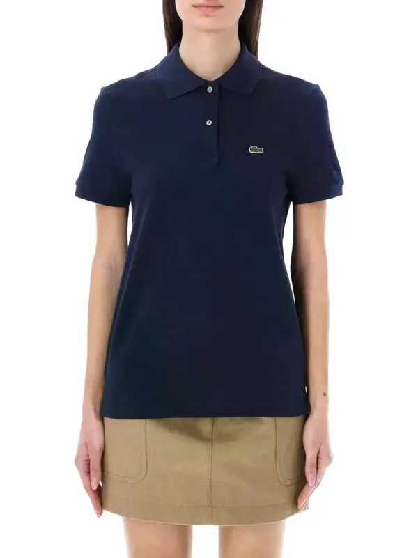 Lacoste Piquet Polo Top - Blue