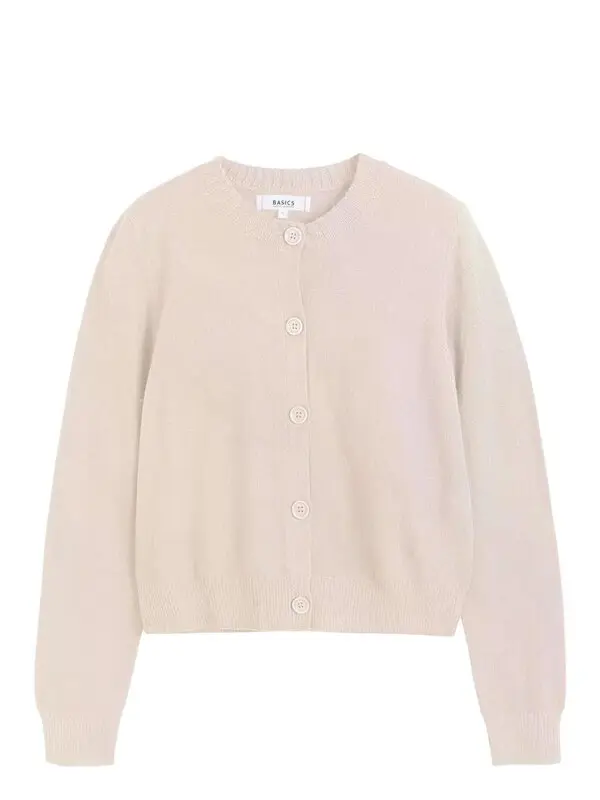 Chinti & Parker Crew-neck Cardigan - Neutrals