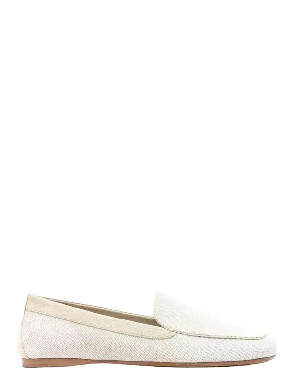 Khaite Textured Loafers - White
