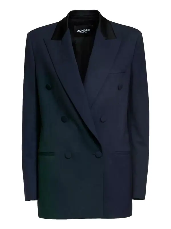 DONDUP Double-breasted Blazer - Blue