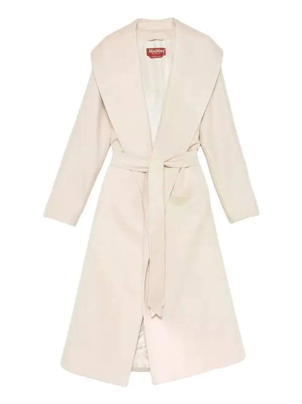 Max Mara Belted Coat - Neutrals