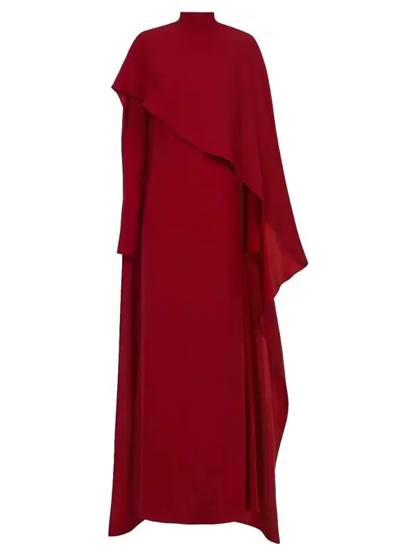 TALLER MARMO Carrington High-neck Maxi Dress - Red