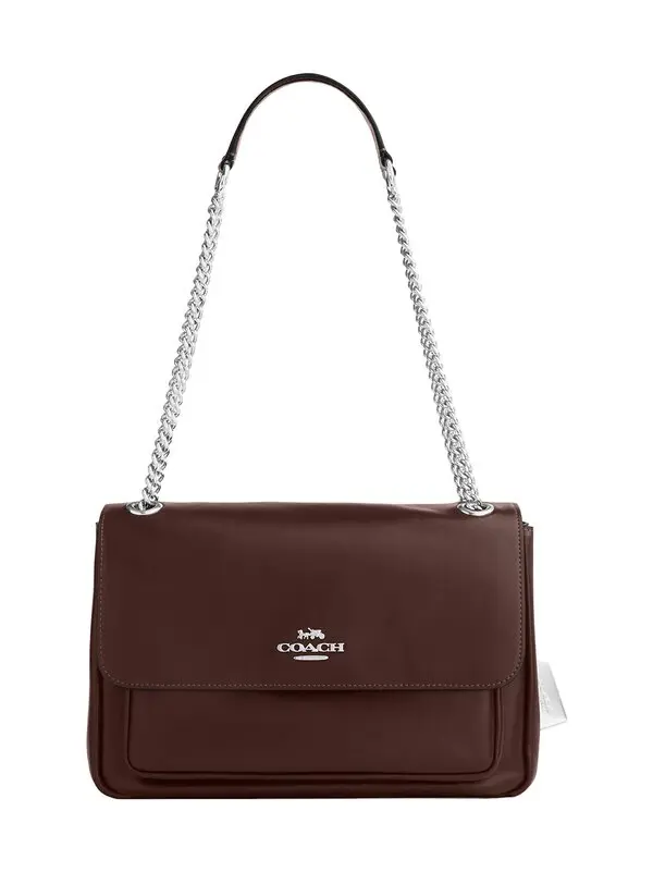 COACH OUTLET Elodie Crossbody Bag In Smooth Leather - Silver/maple