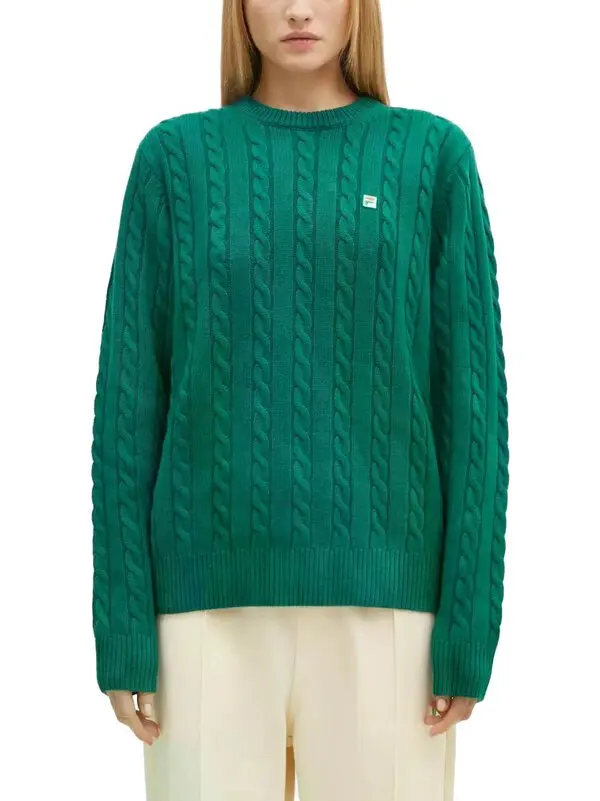 FILA Cable-knit Sweater - Green