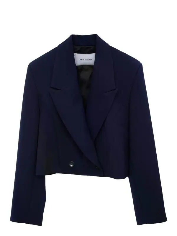 KATA SZEGEDI Pierced Blazer - Blue