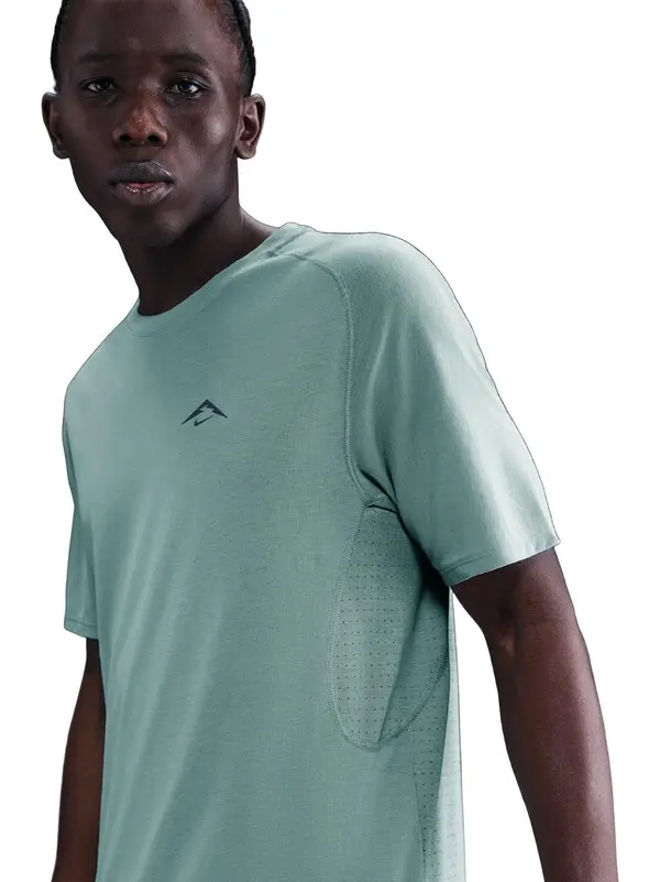 Nike Dri-fit Adv Short-sleeve Running Top - Green