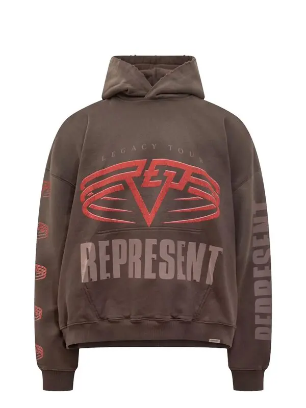 REPRESENT Legacy Tour Hoodie - Brown